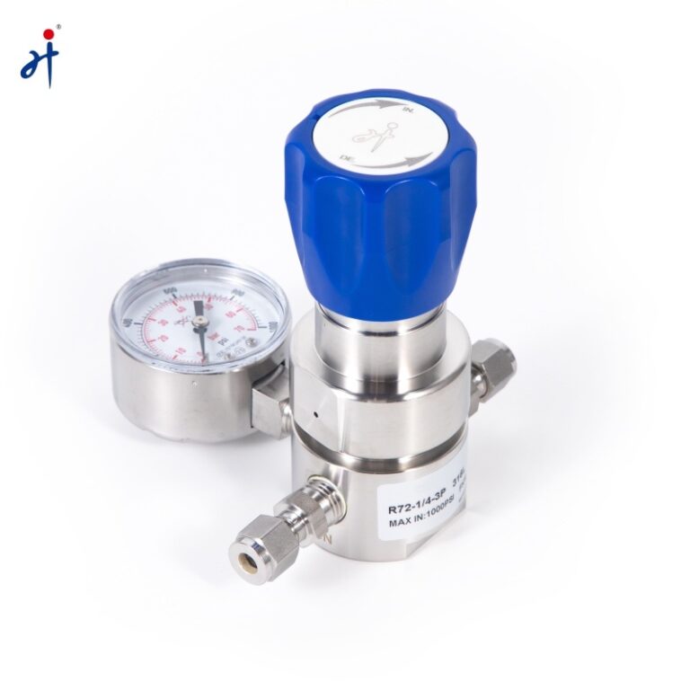 High Corrosive Gas Back Pressure Regulator Valve