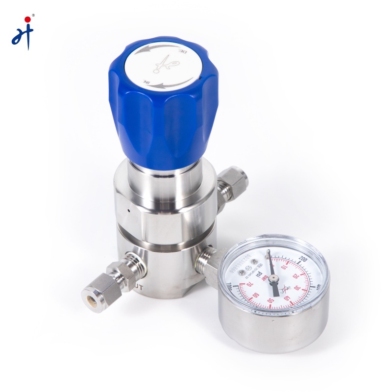 High Corrosive Gas Back Pressure Regulator Valve