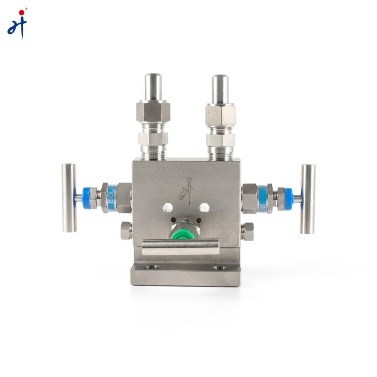 T Type Three Valve Manifold
